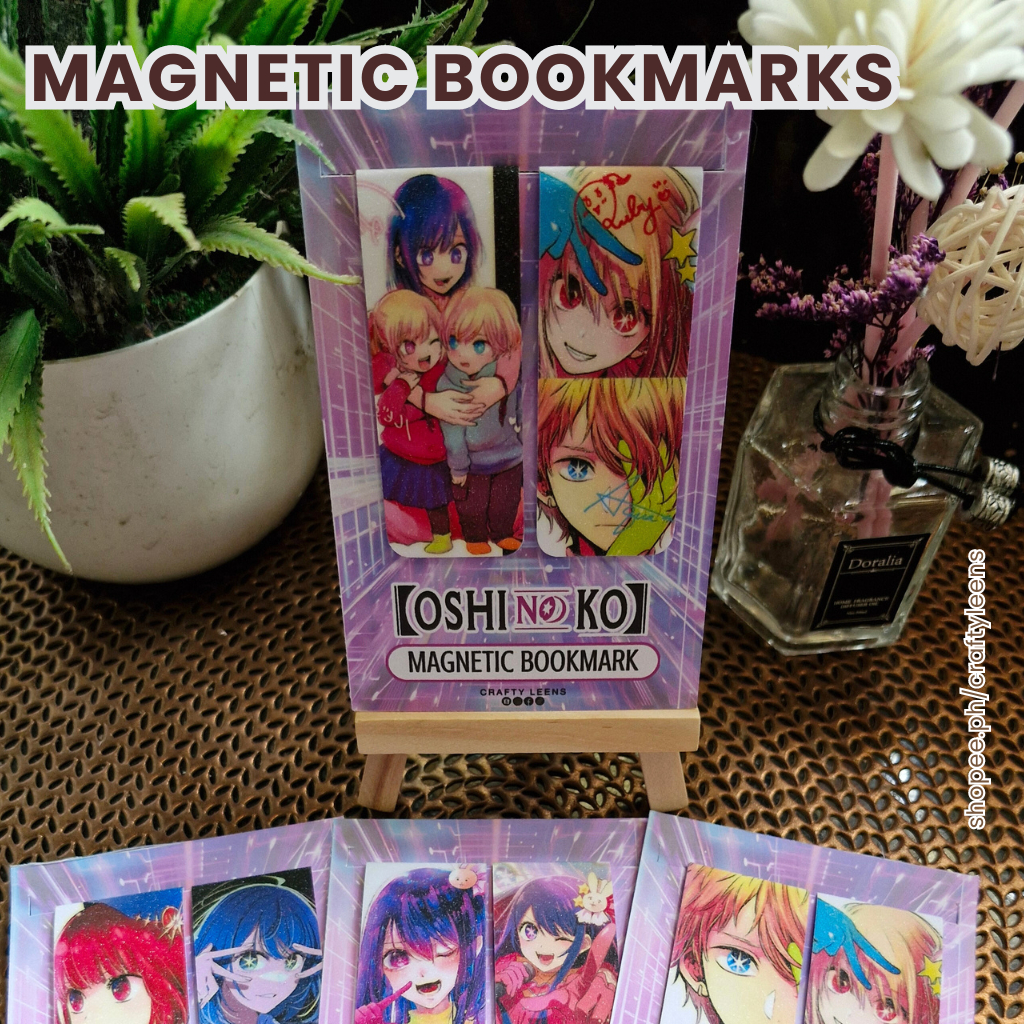 Oshi no Ko | My Favorite Idol Magnetic Bookmarks - Ai, Aqua, & Ruby ...