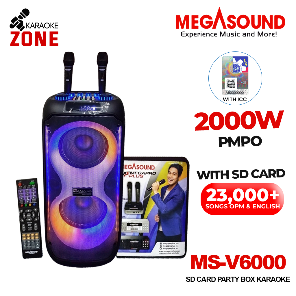 Megasound MSV6000 / High performance Compact System / over 23000+ songs ...