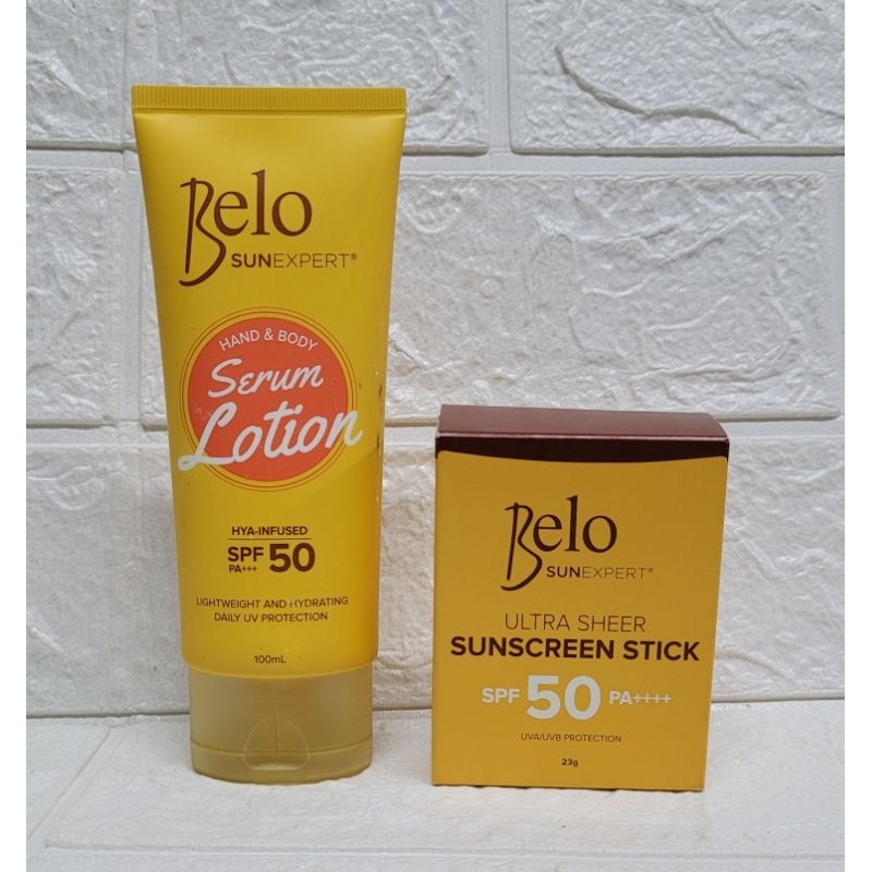 Belo sun expert hand & body serum lotion HYA-INFUSED SPF50 (100ml ...
