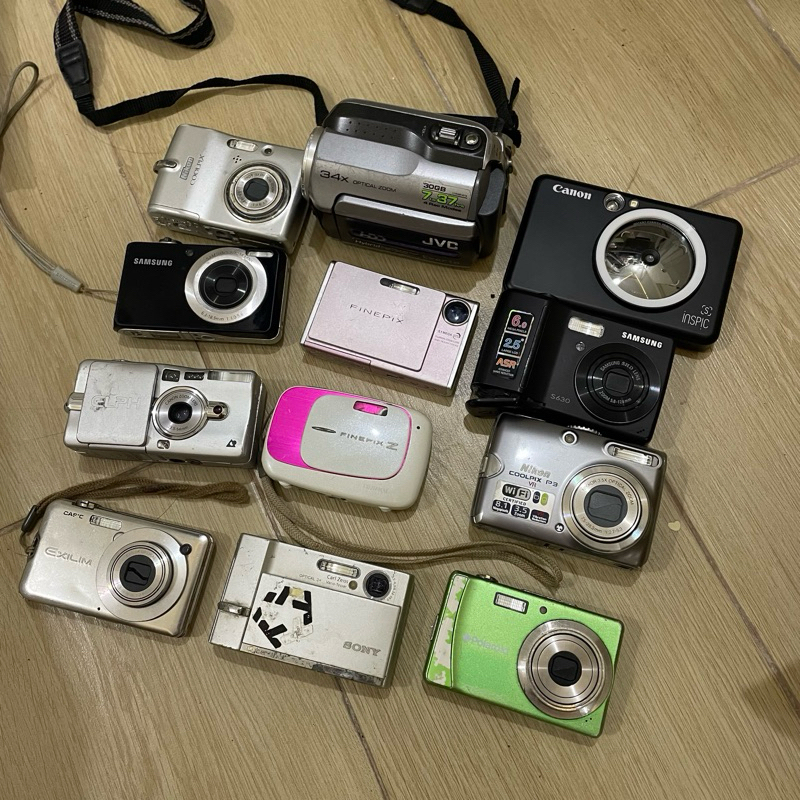 Digital & Film Cameras Collection/Untested/Bundle (Batch 27) | Shopee ...