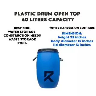 Shop blue drum container for Sale on Shopee Philippines