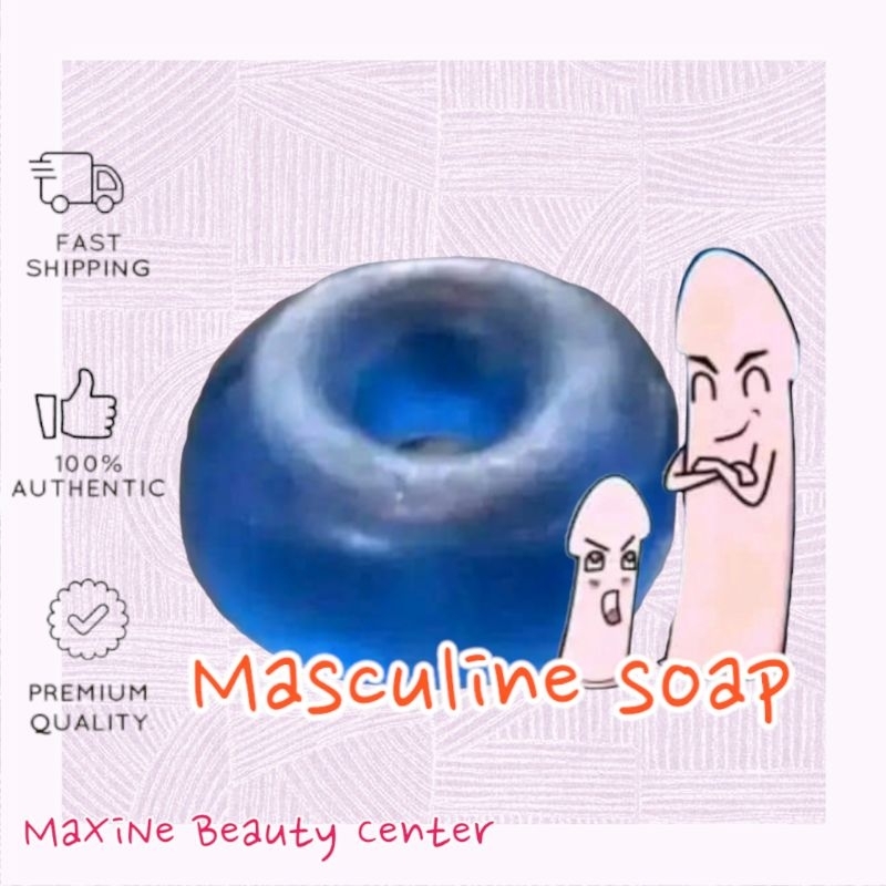 BLUE SOAP by iCare, masculine soap wash | barbie soap, purity soap ...