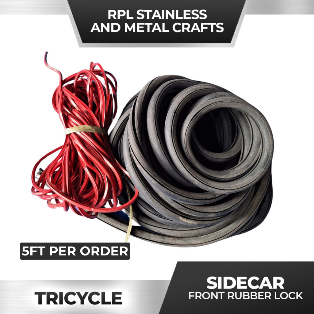 Sidecar Rubber with Lock | Rubber/Goma for Front Glass Sidecar | RPL ...