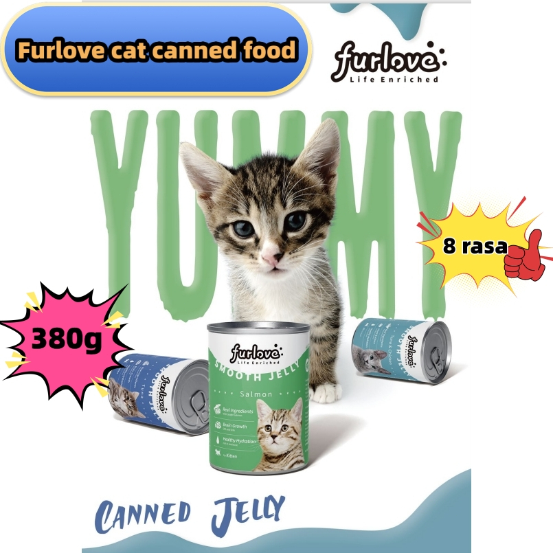 Furlove Cat Wet Food In Can 380g Health Project Nutritional Pure Natural Organic Can Cat Food