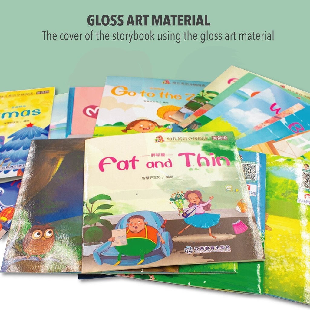 Kids Learning English Words Picture Reading Book Preschool Educational ...