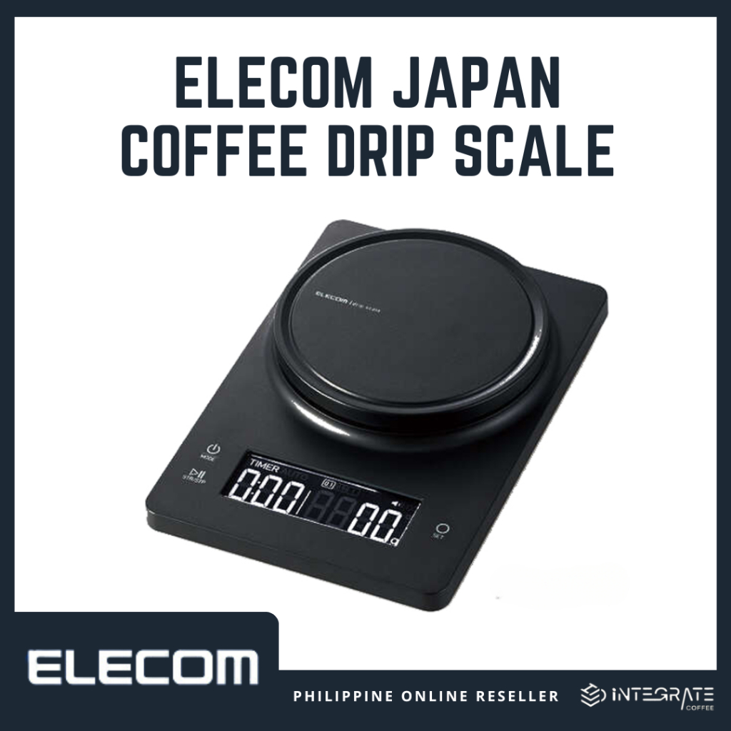 ELECOM Japan Coffee Drip Scale | Dedicated Timer Function, Measuring ...