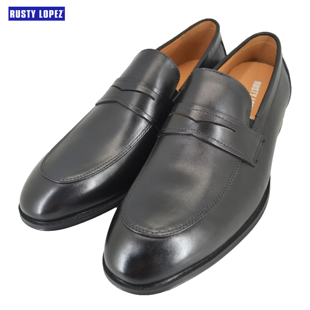 Rusty Lopez Men's Leather Loafer Shoes (NASH) | Shopee Philippines