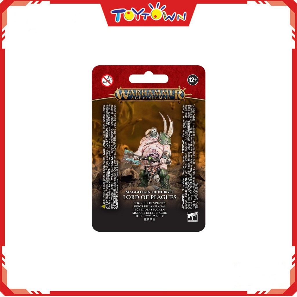 Warhammer Age Of Sigmar: Maggotkin Of Nurgle - Lord Of Plagues | Shopee ...