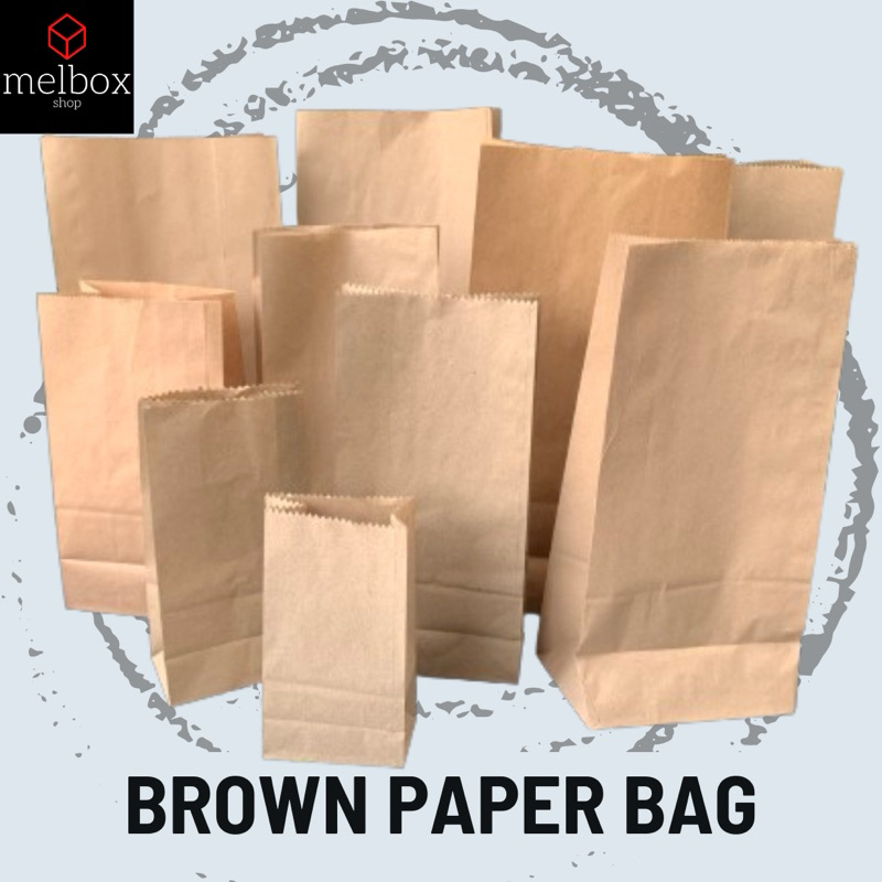 Shop brown paper bag for Sale on Shopee Philippines