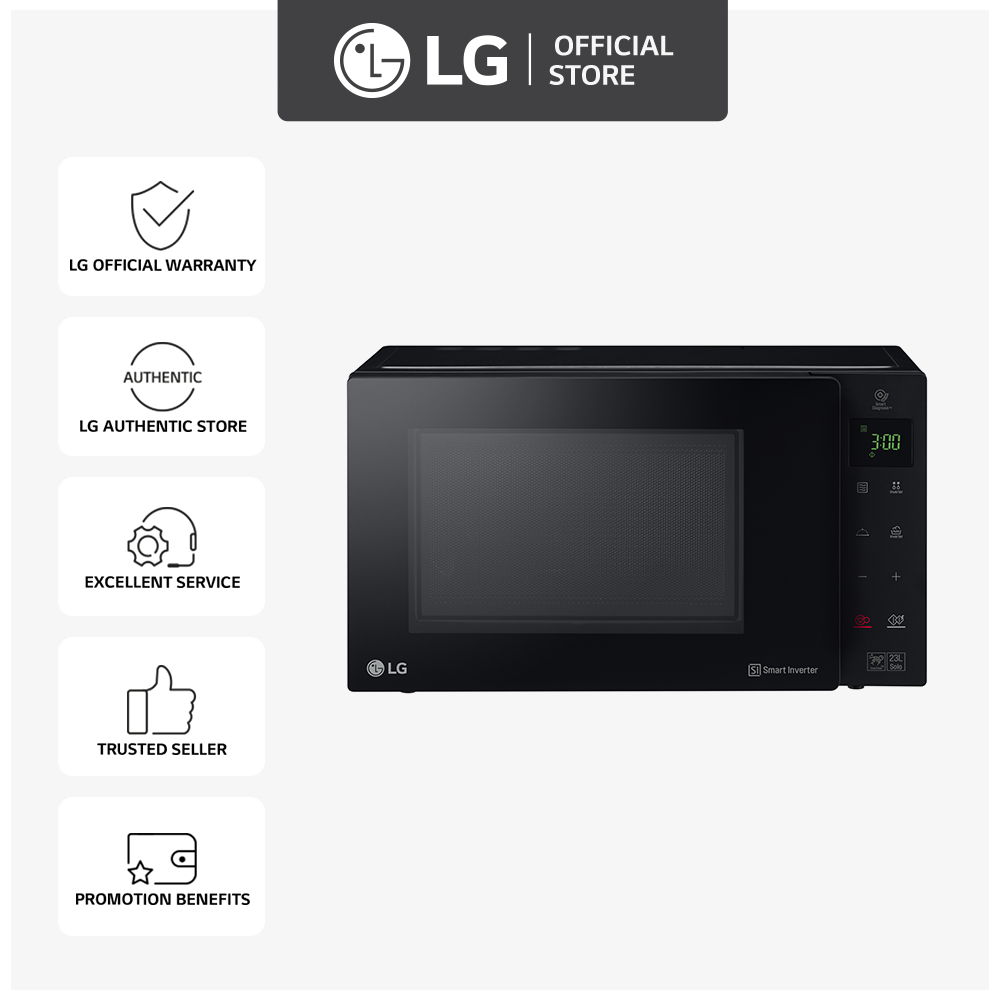 [NEW] LG 25L Smart Inverter NeoChef Microwave Oven - Solo (Microwave ...