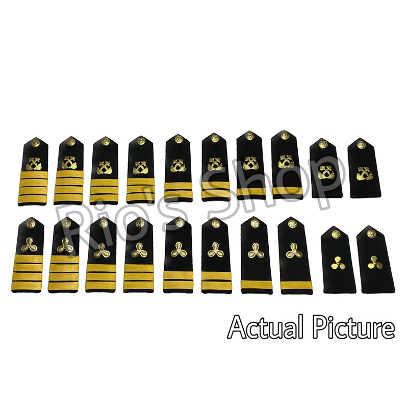 1pair Shoulder Board for Seaman DECK and ENGINE | Shopee Philippines