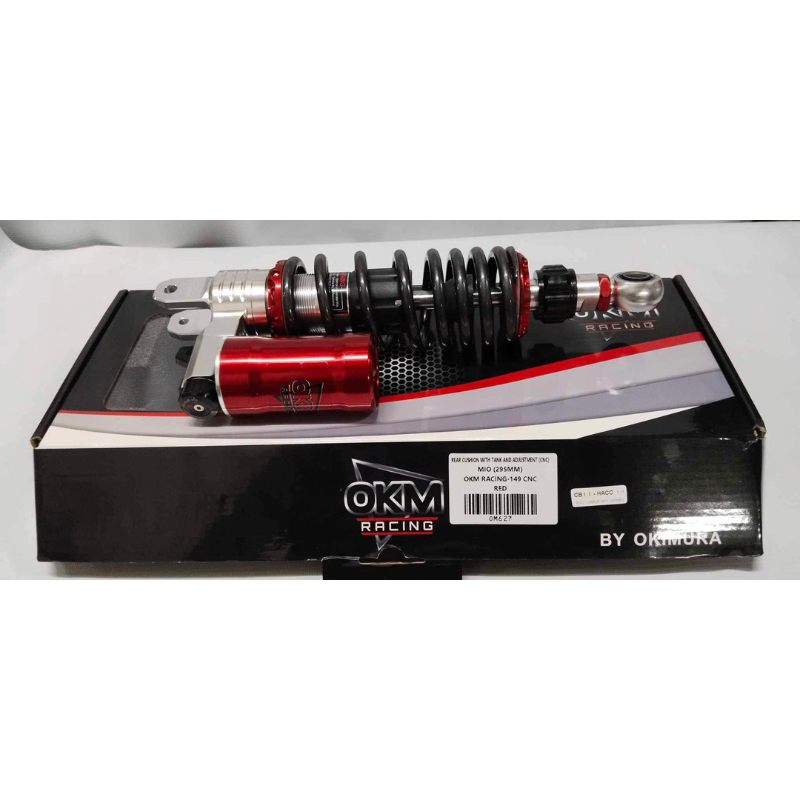 OKM RACING Rear Shock Absorber for Mio 295mm | Shopee Philippines