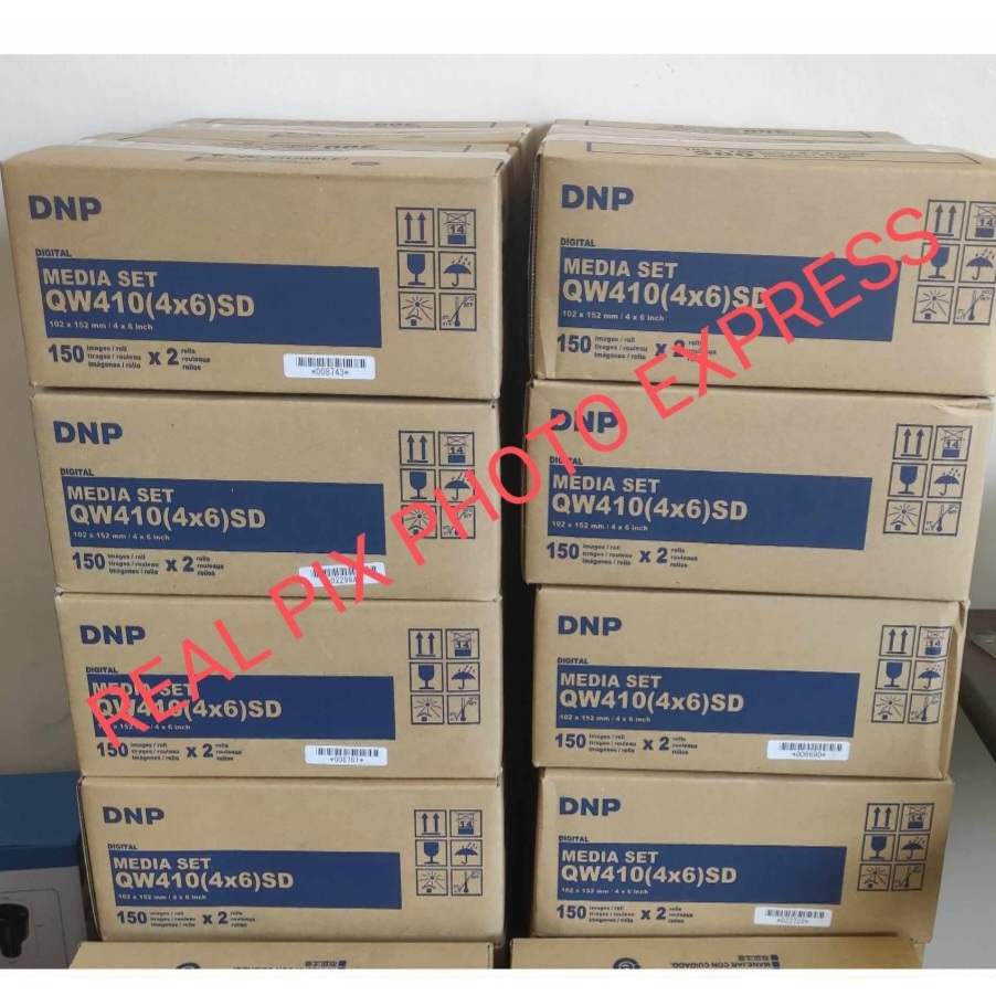 2 Rolls DNP QW410 4x6 Photo Media Paper | Shopee Philippines