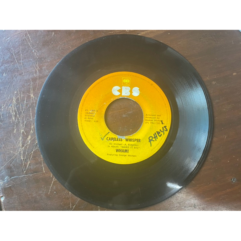 Wham! U.K. - COME ON / CARELESS WHISPER - George Michael - Music ...