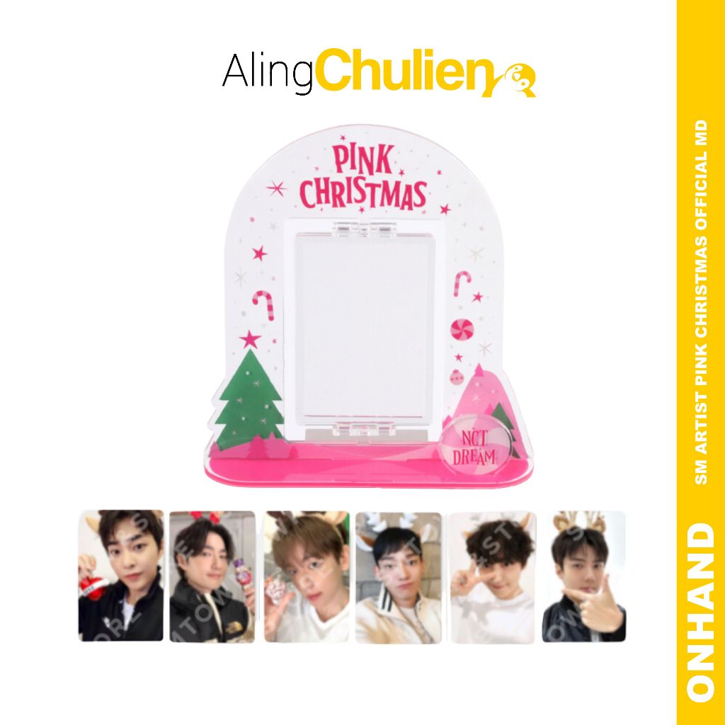 SM Artist Pink Christmas Official MD Acrylic Turning Stand Set SJ SNSD ...