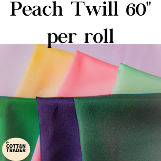 Peach Twill 60" Width TELA/FABRIC ONLY (PER ROLL) | Shopee Philippines