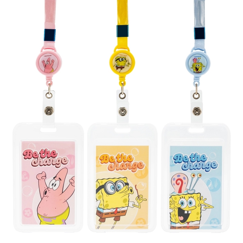 Deli F455 Spongebob Name Badge & Lanyard | Shopee Philippines