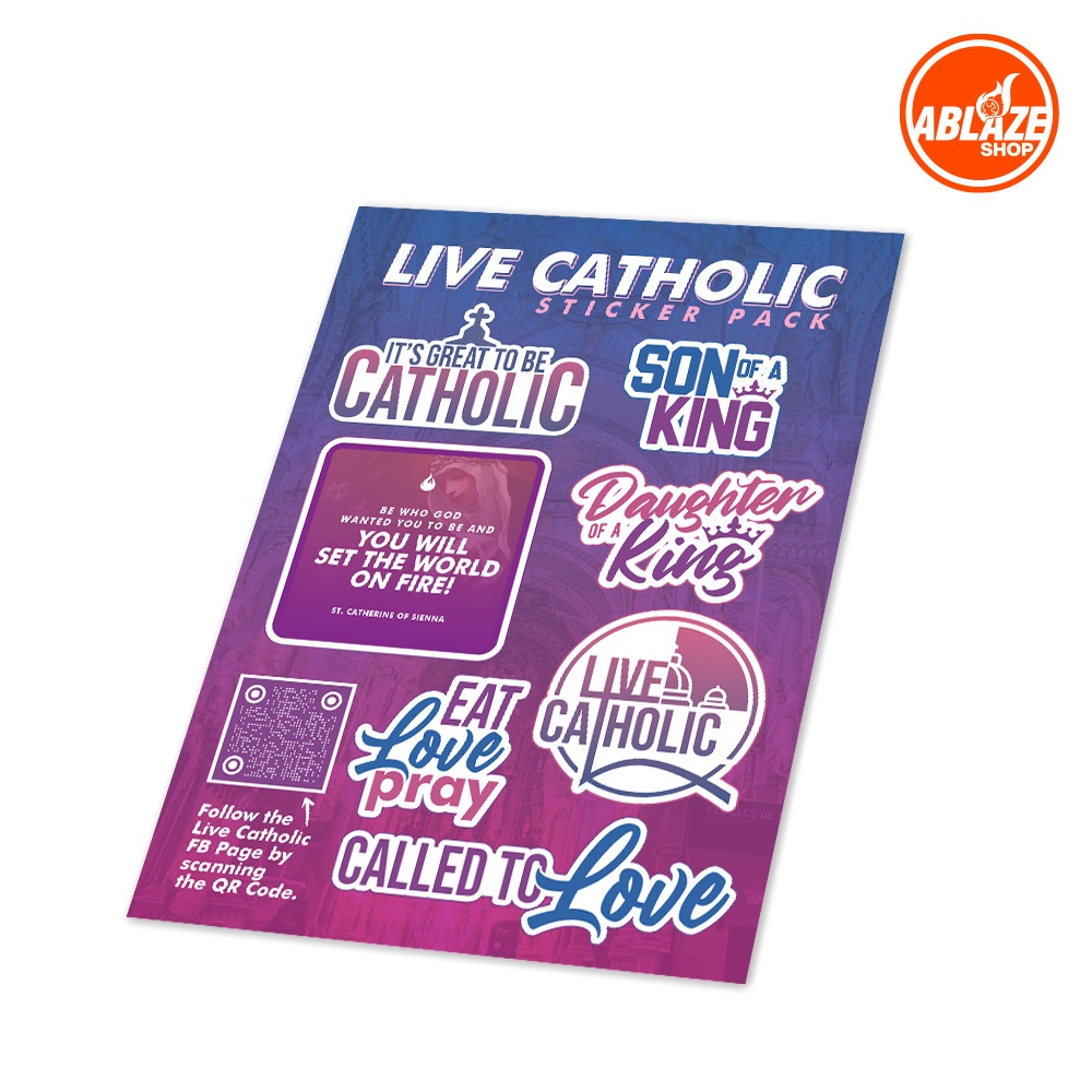 Live Catholic Stickerpack | Shopee Philippines