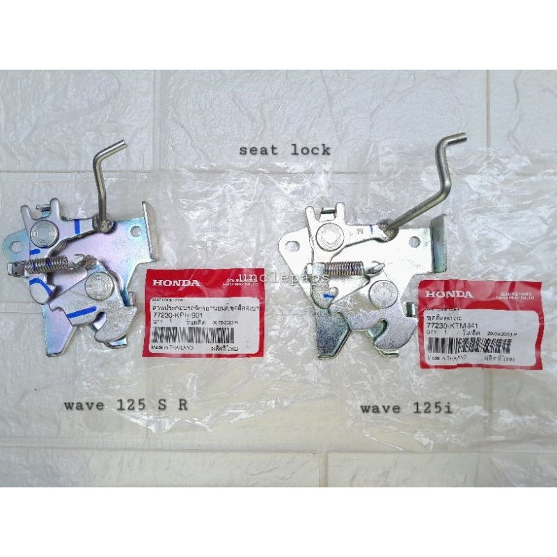 Seat Lock genuine Honda wave 125 S R wave 125 i | Shopee Philippines