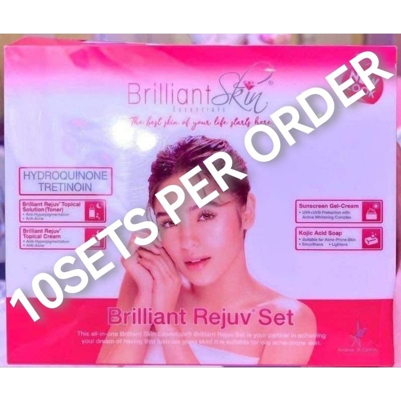 10SETS BRILLIANT REJUV SET NEW | Shopee Philippines