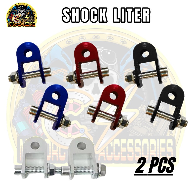 CS Motorcycle 2pcs Rear Shock Extension Shock Lifter Adaptor | Shopee ...