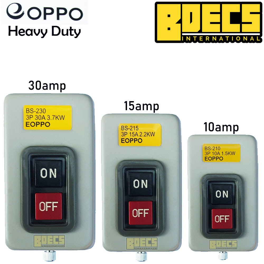 Eoppo Wall Switch Power Switch Heavy Duty I Bdecs | Shopee Philippines
