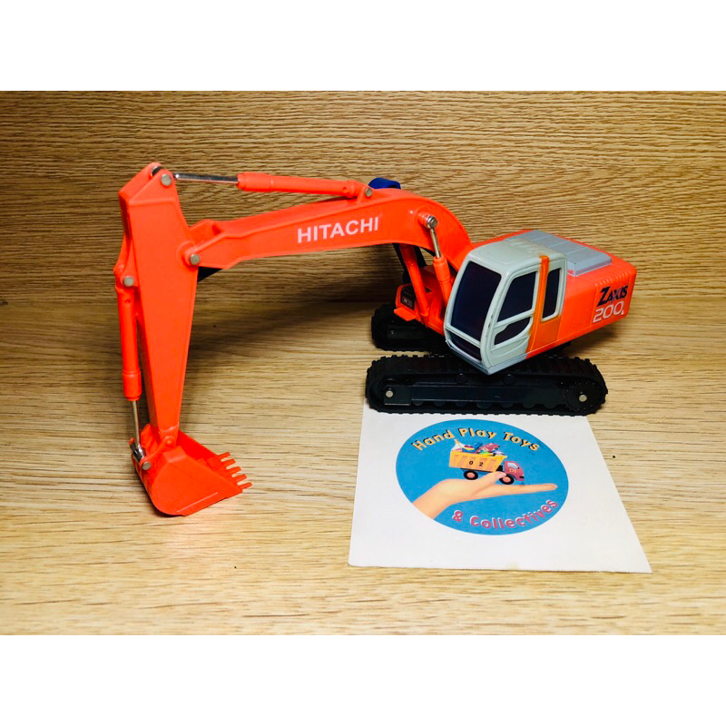 TOYCO HITACHI ZAXIS 200 Excavator Toy (Genuine Licensed Product ...