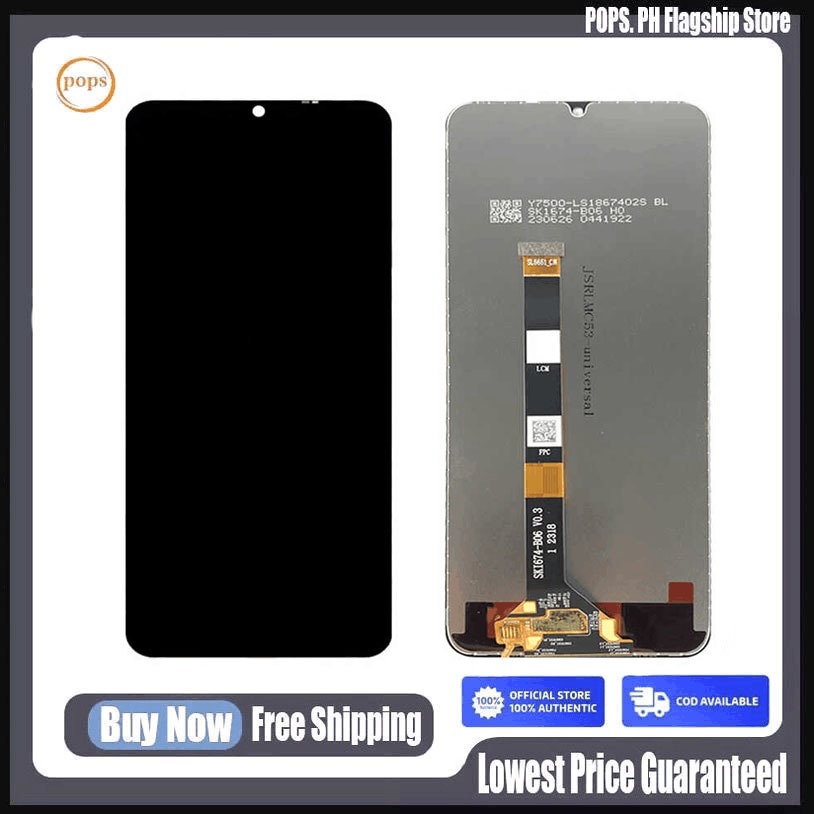 Realme LCD Realme C53 C51 LCD Touch Screen Display Frame Assembly for Replacement | Shopee ...