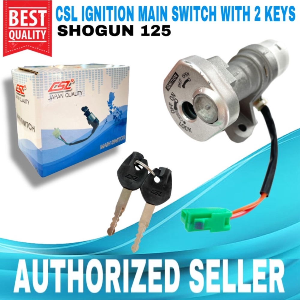 CSL Ignition Main Switch SHOGUN 125 Japan Quality | Shopee Philippines