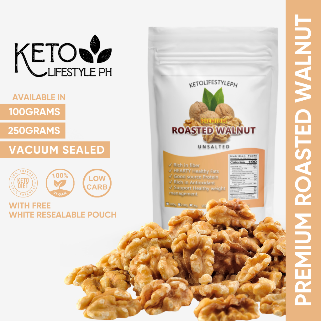 Roasted Walnuts (Vacuum Sealed, Unsalted, Ready to Eat) | Shopee ...