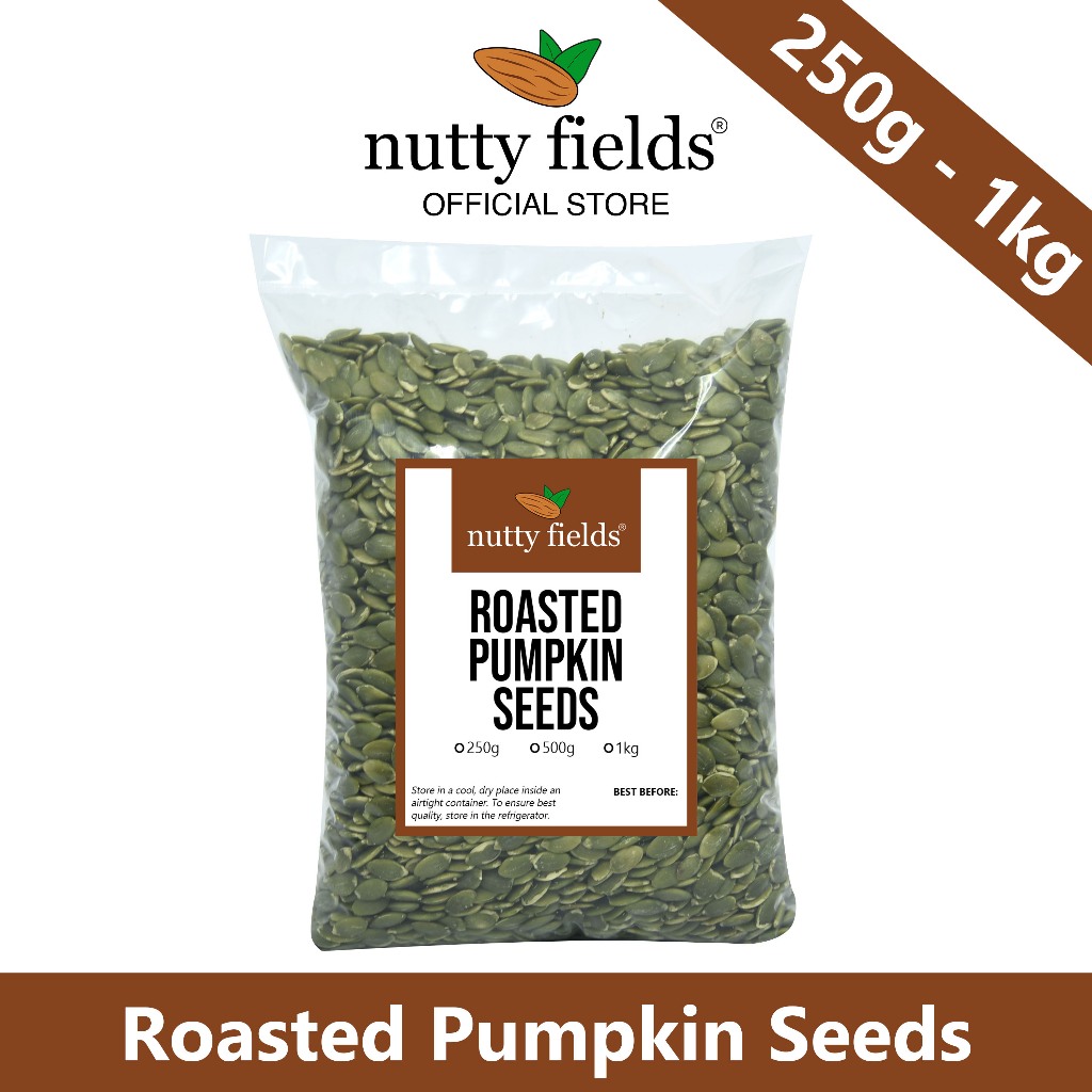 Roasted Pumpkin Seeds (250g - 1kg) by Nutty Fields | Shopee Philippines