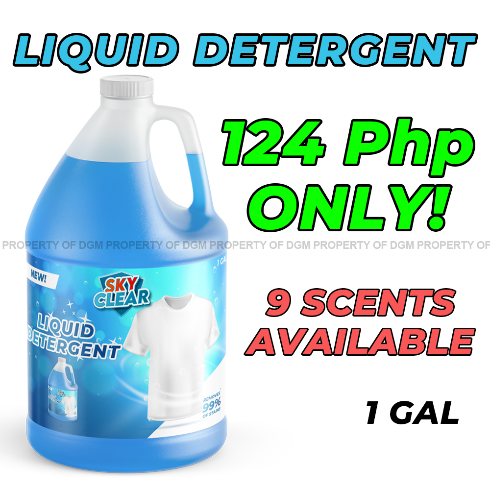 High Quality Liquid Detergent 1 Gallon / 3.4 Liters | Shopee Philippines