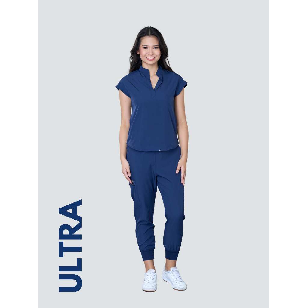 Ultra Scrubs in Lavender (Mandarin Collar and Joggers) | Shopee Philippines