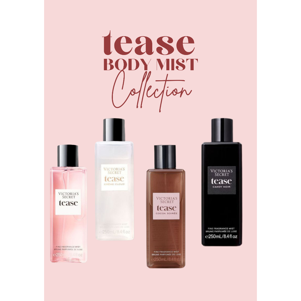 Tease Body Mist Collection by Victorias Secret in Travel Sizes | Shopee ...