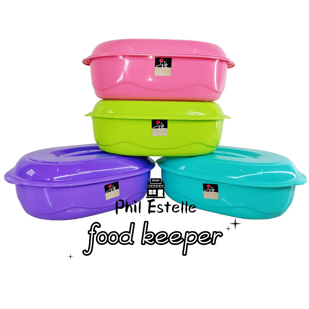 Food Keeper tupperware plastic food container good for party | Shopee ...