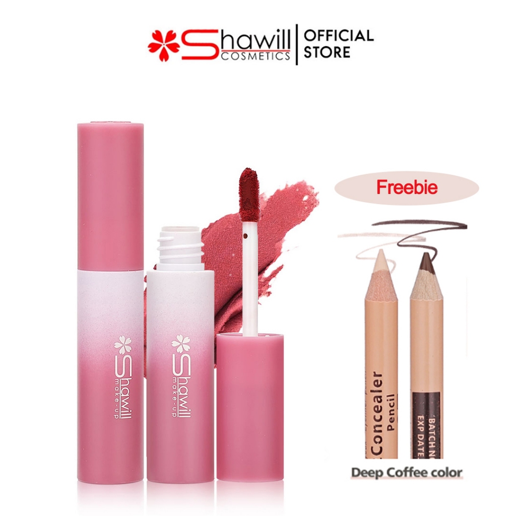 Shawill Velvet Mist Matte Lipstick Soft Lip Mud Lip Tint Smooth ...