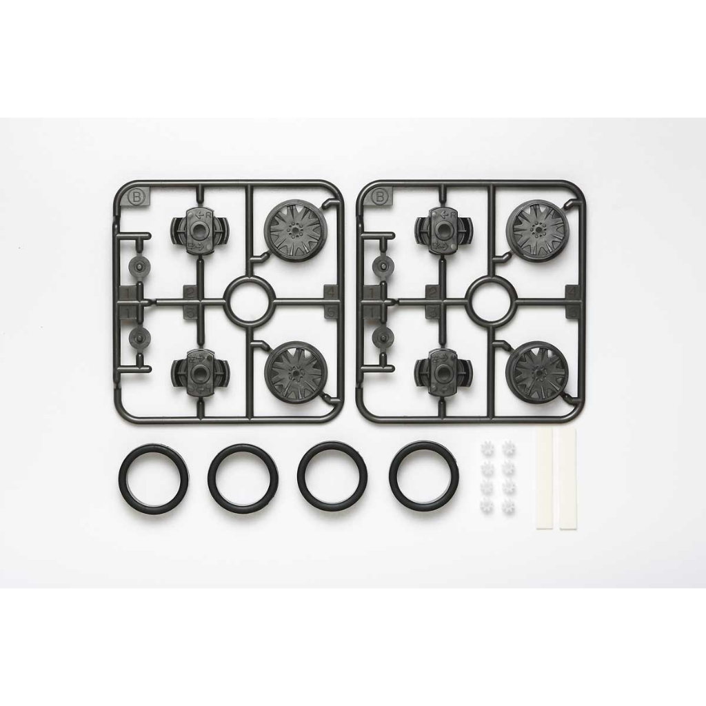 Tamiya Mini 4WD Low-Profile Tire & 1-Way Wheel Set | Shopee Philippines