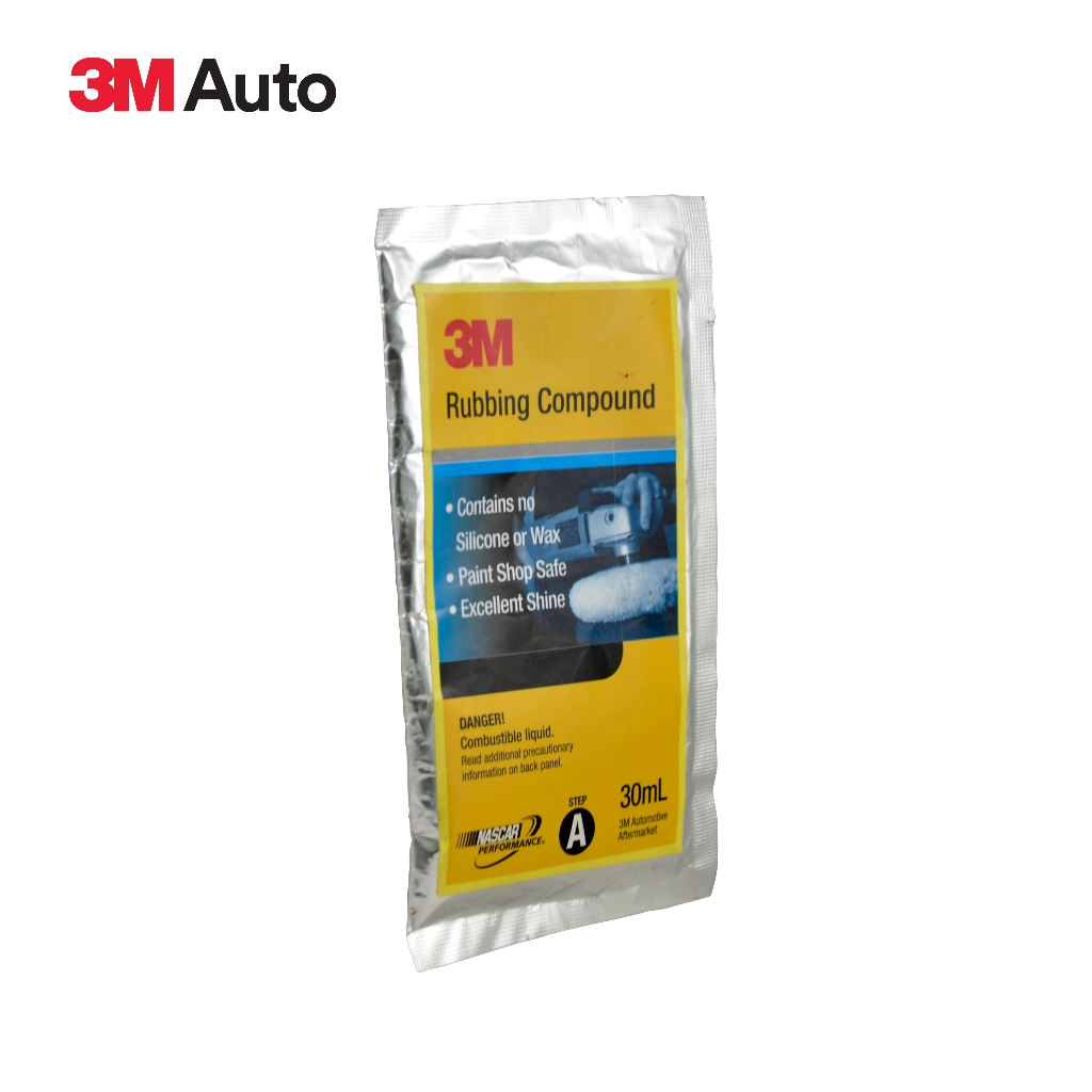 3M Auto Rubbing Compound Sachet 30mL | Shopee Philippines