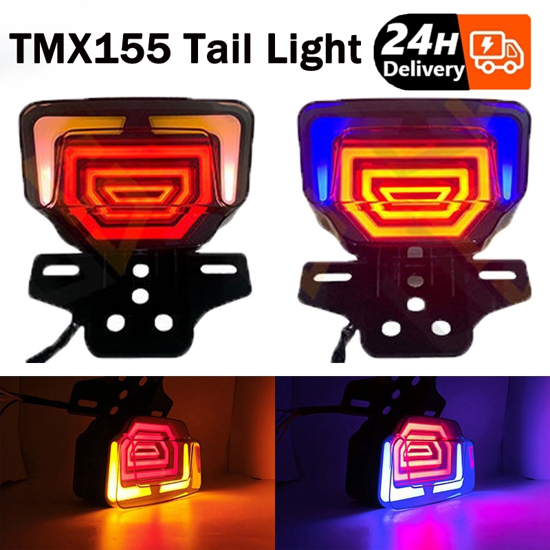 TMX 155 Running Tail Light Signal Light Brake Light With RGB Flashing ...