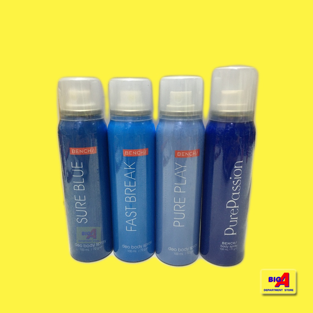 Bench/Deo Body Spray (Sure blue/Pure Play/Pure/Freedom/Fast break ...
