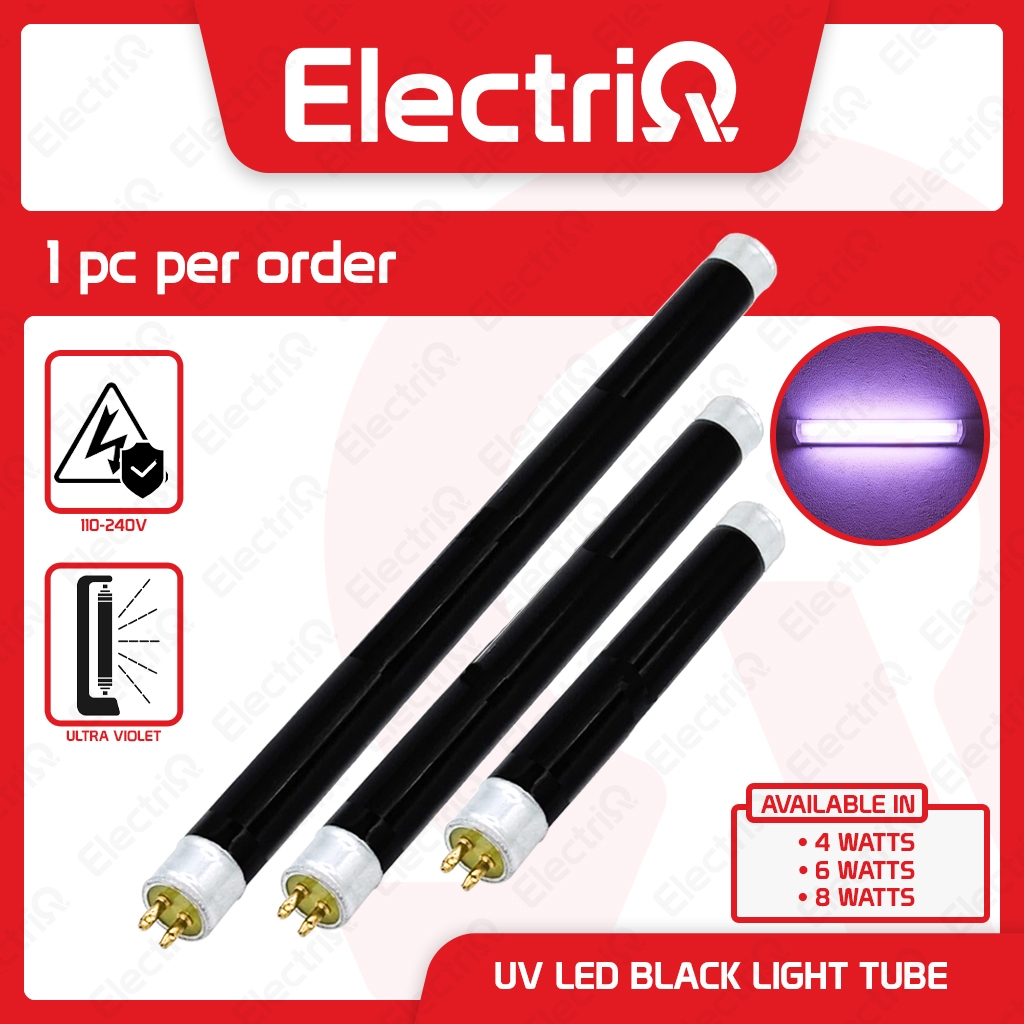 Electriq Bulb UV LED Black Light T5 Tube UV Violet Fluorescent Lamp ...