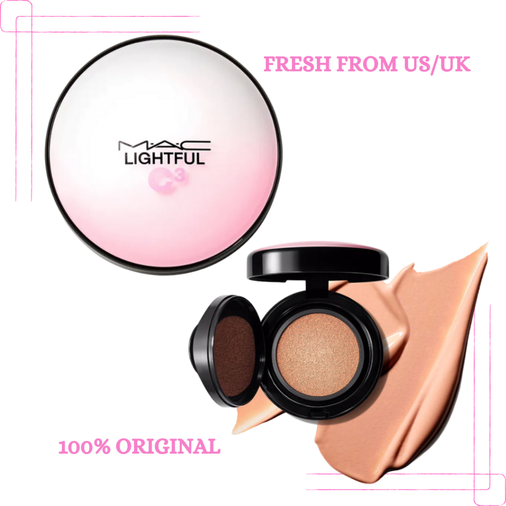 Mac Light C3 Quick Finish Cushion Compact SPF50 in Medium 12g (REFILL ...