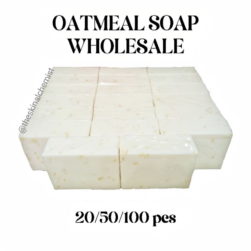 50 PCS Oatmeal with Milk Soap Wholesale Bundle for Souvenirs/Rebranding ...