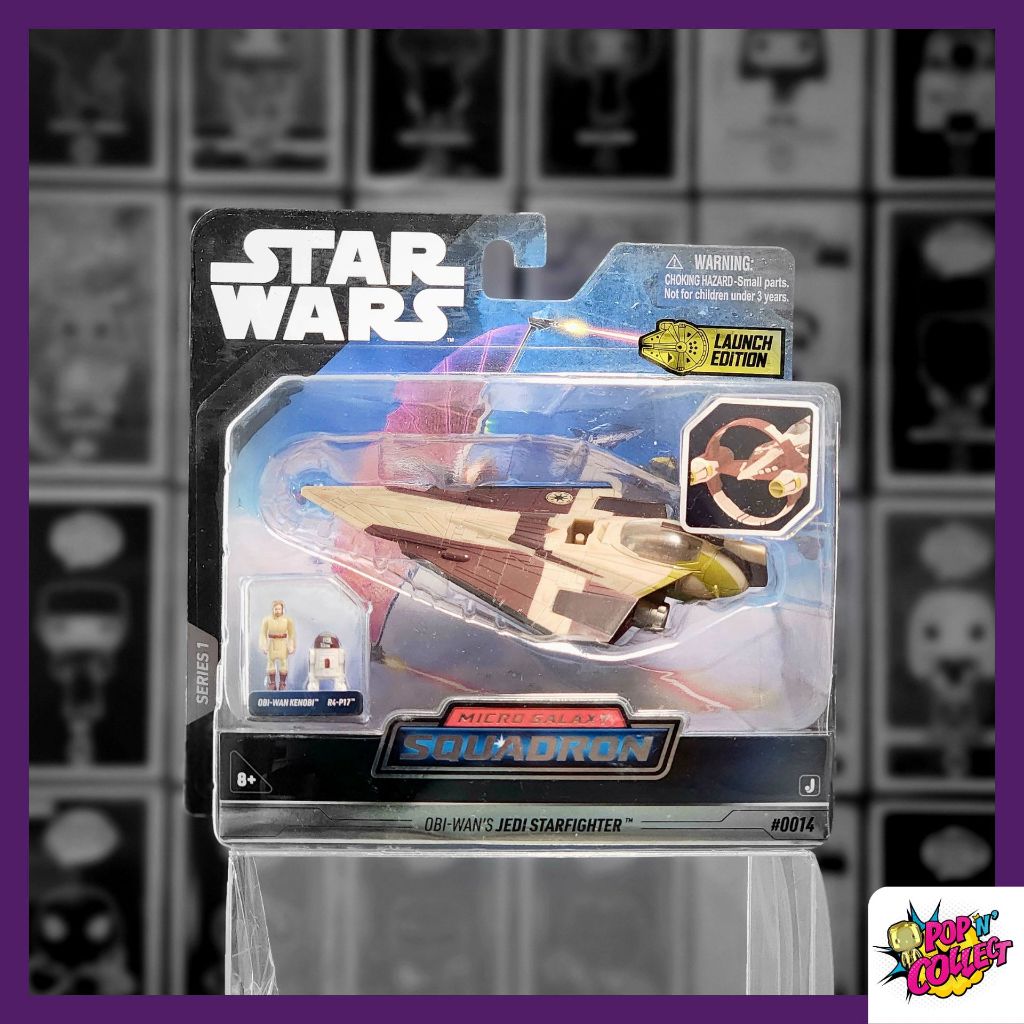 Star Wars - Obi-Wan's Jedi Starfighter - Micro Galaxy Squadron (Sold by ...