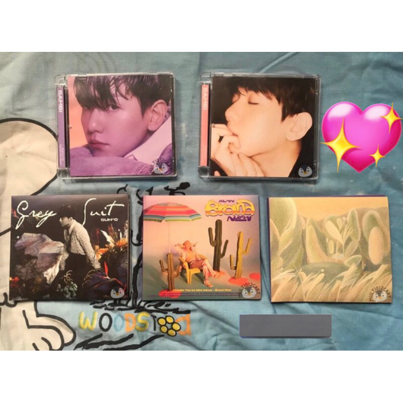 UNSEALED EXO OFFICIAL DIGIPACKS & JEWEL CASES | Shopee Philippines