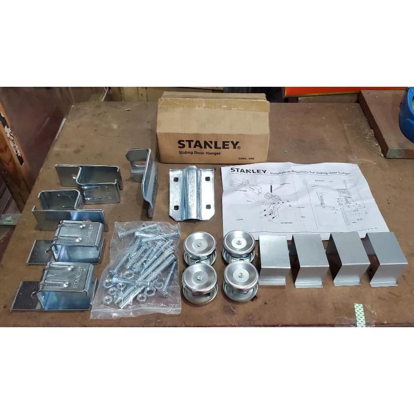 STANLEY HEAVY DUTY SLIDING DOOR HANGER - DOOR ROLLER SET | Shopee ...