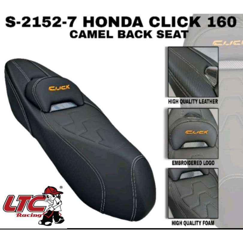 CAMEL BACK SEAT FOR (NMAX VI/ NMAX V2/AEROX V1/MIO I125/ AVD150/ CLICK160/ PCX160) | Shopee ...