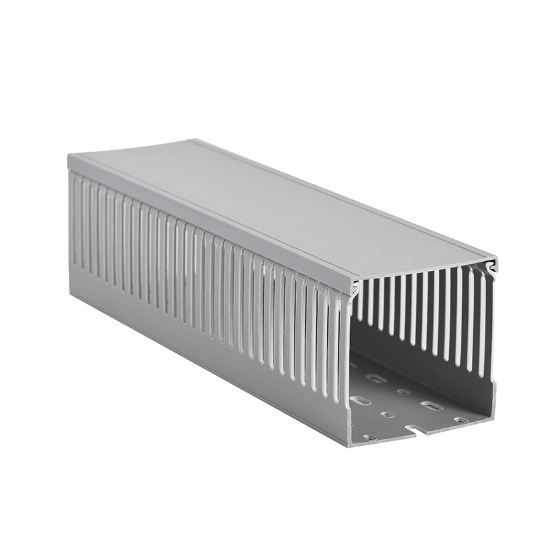 PVC Slotted Cable Tray (4"x 4") -1m cut (2pcs) | Shopee Philippines