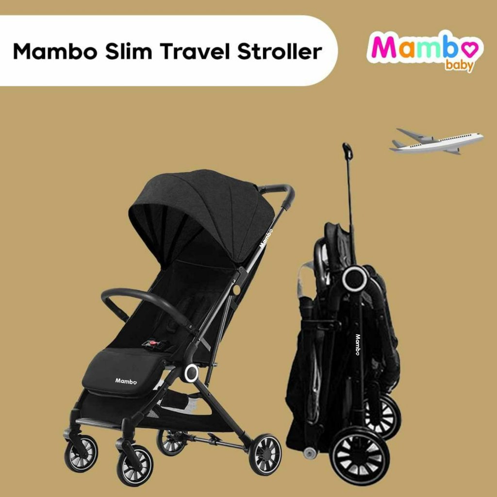 Mambo Slim Baby stroller Pocket Travel Stroller Reclinable Portable ...