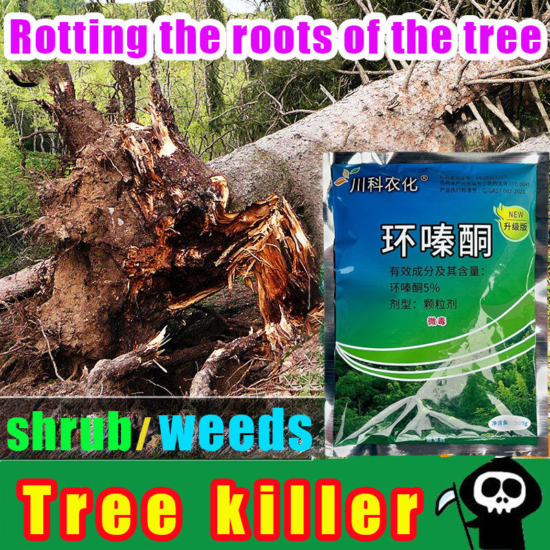 Tree killer 500g Cycloazinone Contains 5% hexazone which can kill big ...